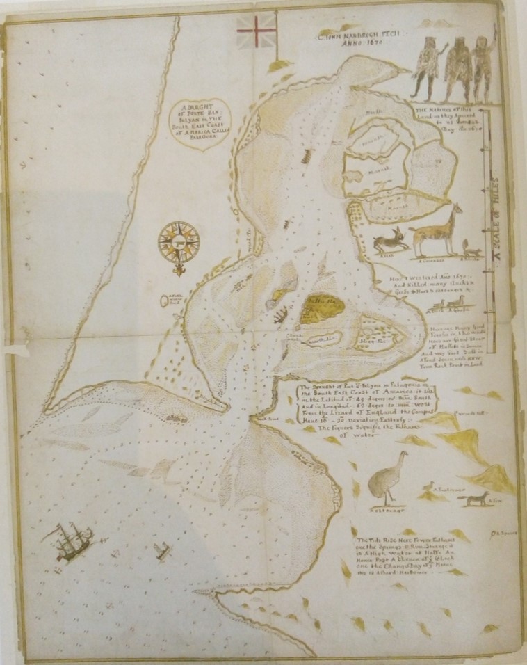 Narborough's voyage to the Strait of Magellan and the South Sea